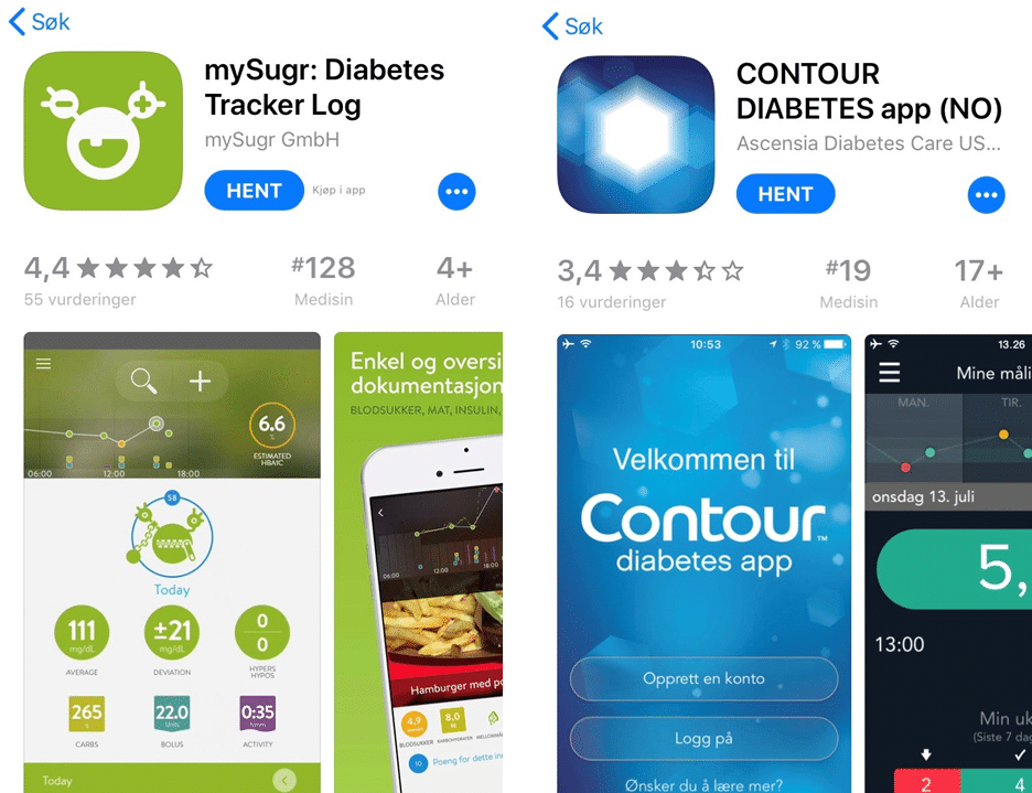Smarte apper for de med diabetes - Lev med diabetes.no