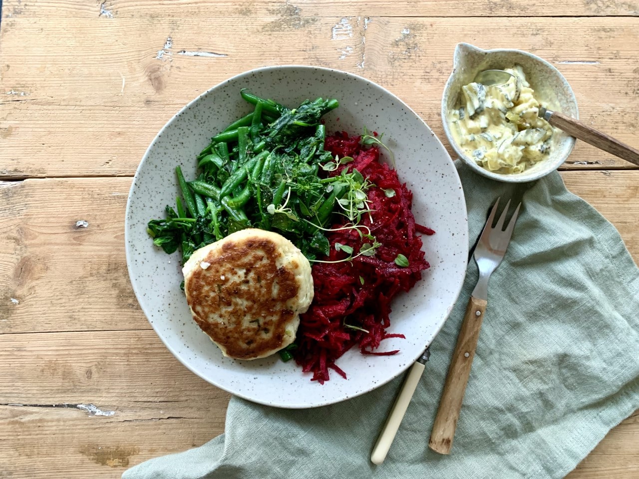 Fiskekaker med revet rødbete & remulade - Lev med diabetes.no