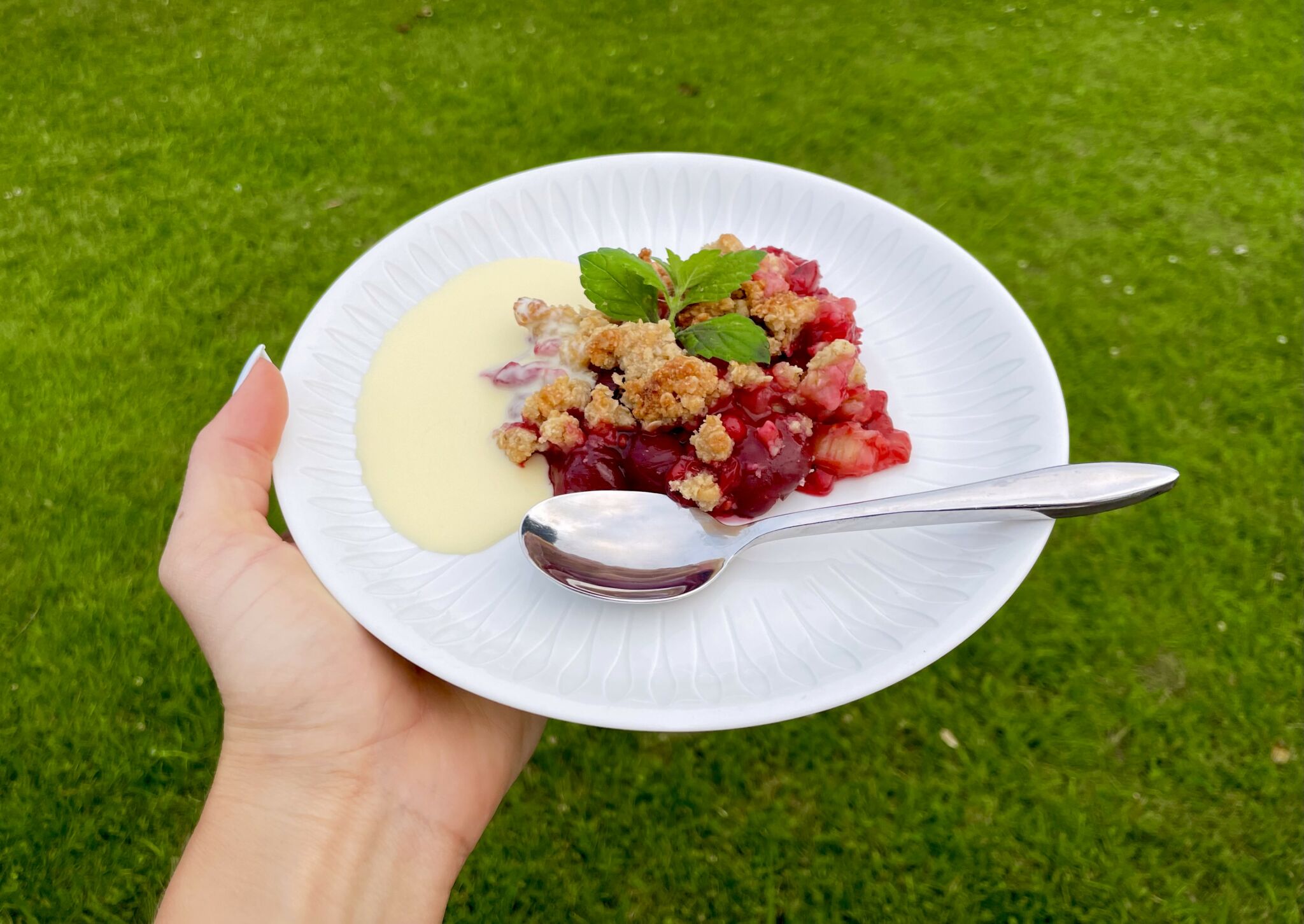 Smuldrepai med bær og røde frukter - Lev med diabetes.no