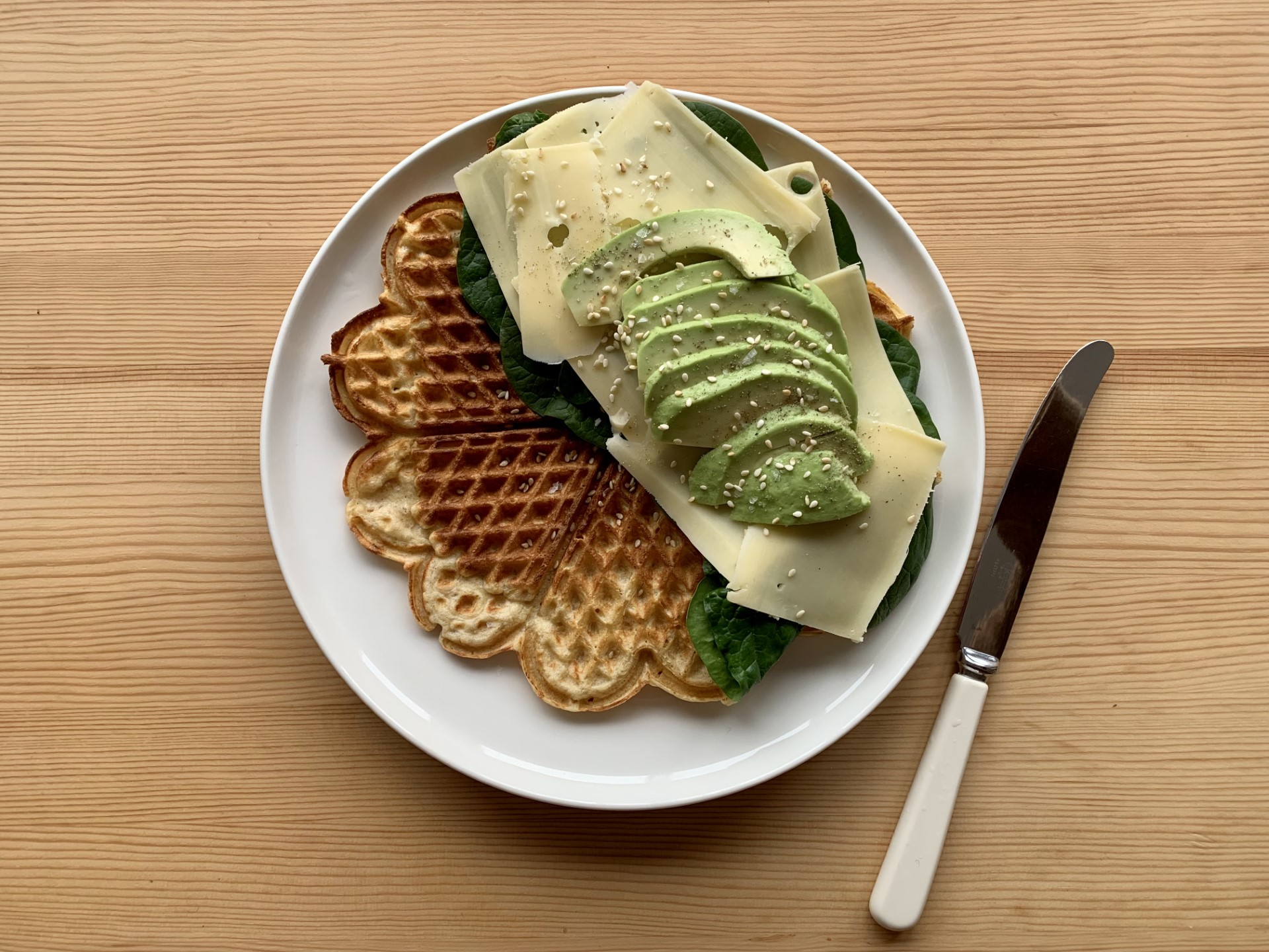 Cottage cheese-vaffel - Lev med diabetes.no